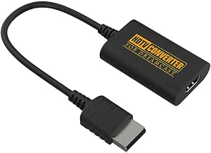 Amazon.com: Junsi Dreamcast to HDMI Converter, HDMI Adapter Cable DC ...