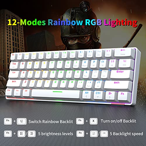 Snapklik.com : STK61 24Ghz Wireless/Bluetooth/Wired 60% Mechanical ...