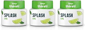 Ninja Thirsti Flavoured Water Drops, Splash with Unsweetened Fruit Essence, Lively Lime, Zero ...