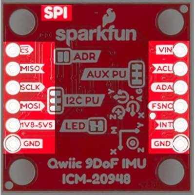 Buy SparkFun 9DoF IMU Breakout-ICM-20948 Low power I2C & SPI enabled 9 axis motion tracking ...