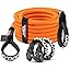 DAYDOOR Recovery Tow Rope Kit with 2 Soft Shackles, 7/16" x 30 ft Tow ...