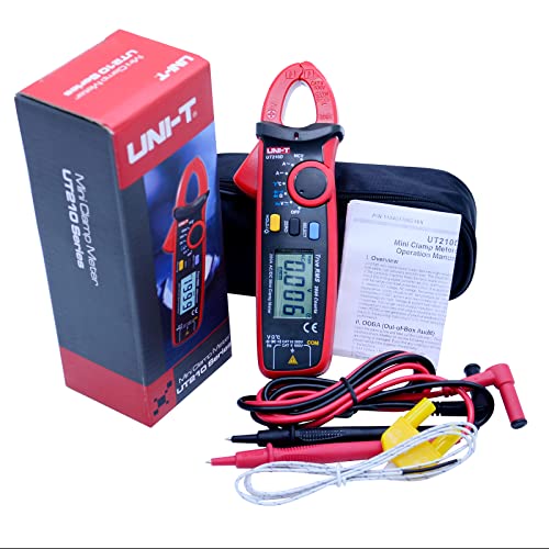 Snapklik.com : Mini Digital Clamp Meter, AC/DC Clamp Meter UT210D Amp ...