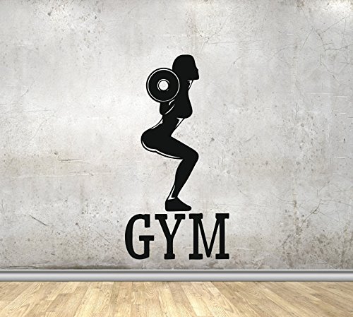 Buy KaaHego Sport Wall Decals for Gym or Home Bodybuilder Powerlifting ...