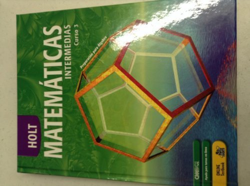 Amazon.co.jp: Math Course 3, Grade 8: Holt Mathematics : Holt Mcdougal: 洋書