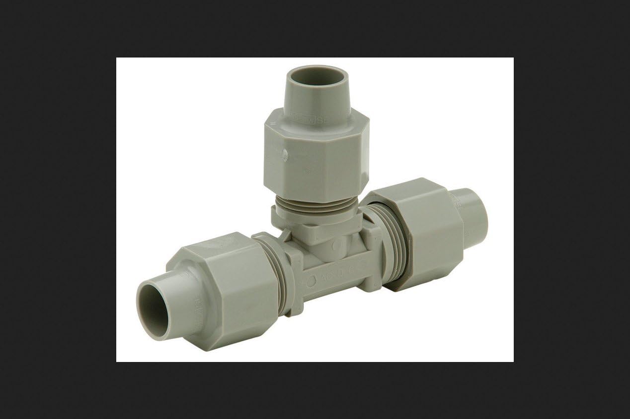 Amazon.com: Zurn 3/4 in. CTS x 1/2 in. Dia. CTS Tee : Industrial ...