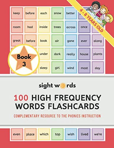 Amazon.com: Sight Words -100 High Frequency Words Flashcards: Easy Way ...