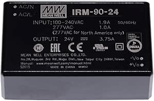 Amazon.com: Mean Well IRM-90-24 90W AC-DC PCB-Mount Green Power Module ...