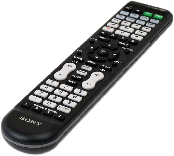 Amazon.com: Sony RMVLZ620 Universal Remote Control (Black) : Electronics