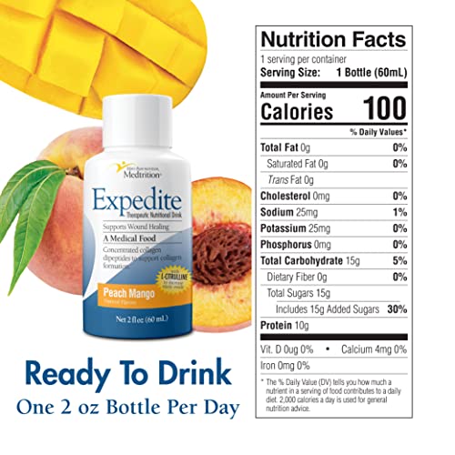 Snapklik.com : Medtrition Expedite Liquid Collagen - 30x More Collagen ...