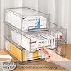 Amazon.com: Sgoostood 2 Pack - Clear Pulling Medicine Drawer First Aid ...