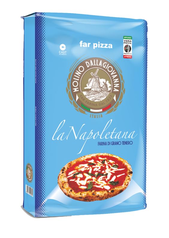 Amazon.com : Molino Dallagiovanna Napoletana Enriched Wheat Pizza Flour ...