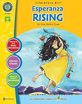 Esperanza Rising - Novel Study Guide Gr. 5-6 - Classroom Complete Press ...