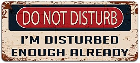 Print Crafted - Do Not Disturb: I'm Disturbed Enough Already - Vintage ...