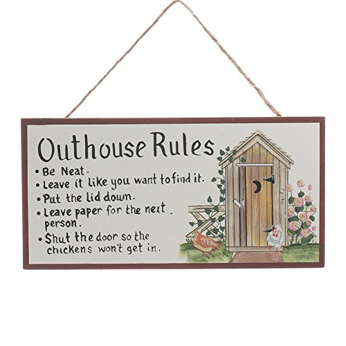 Outhouse Door Signs Amazon.com: Beistle Plastic Outhouse Door Covers,