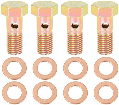 Amazon.com: Motoforti Car Metric Thread Single Banjo Bolt, Motorcycle ...