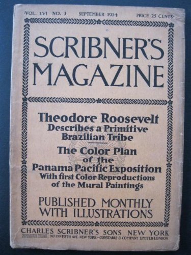 SCRIBNER'S MAGAZINE September, 1914: Roosevelt, Theodore: Amazon.com: Books