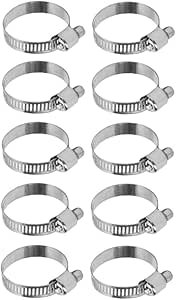 Secure Your Pipes with Heavy-Duty Hose Clamps - Set of 10 Stainless ...