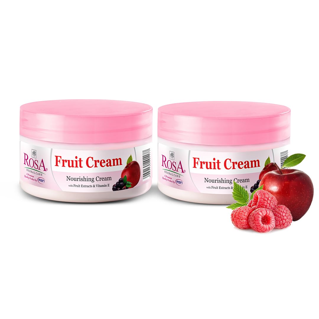 Rosa Fruit Cream 200 ML with Fruit Extracts and Vitamin E | For All ...