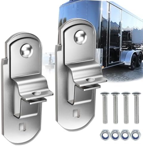 Amazon.com: EJYTRVT Cargo Trailer Door Latch, Trailer Hasp, Trailer ...