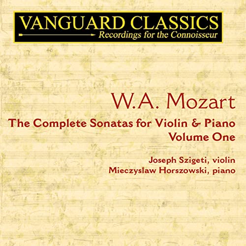 Amazon MusicでJoseph Szigeti & Mieczyslaw HorszowskiのMozart: The ...