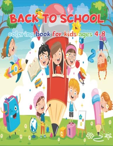 Preschool Back To School Coloring Page