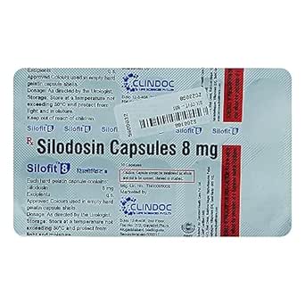Silofit 8 mg -Strip of 10 Capsules : Amazon.in: Health & Personal Care
