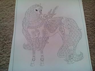 Amazon.com: Majestic Horses: Adult Coloring Book (Volume 2 ...