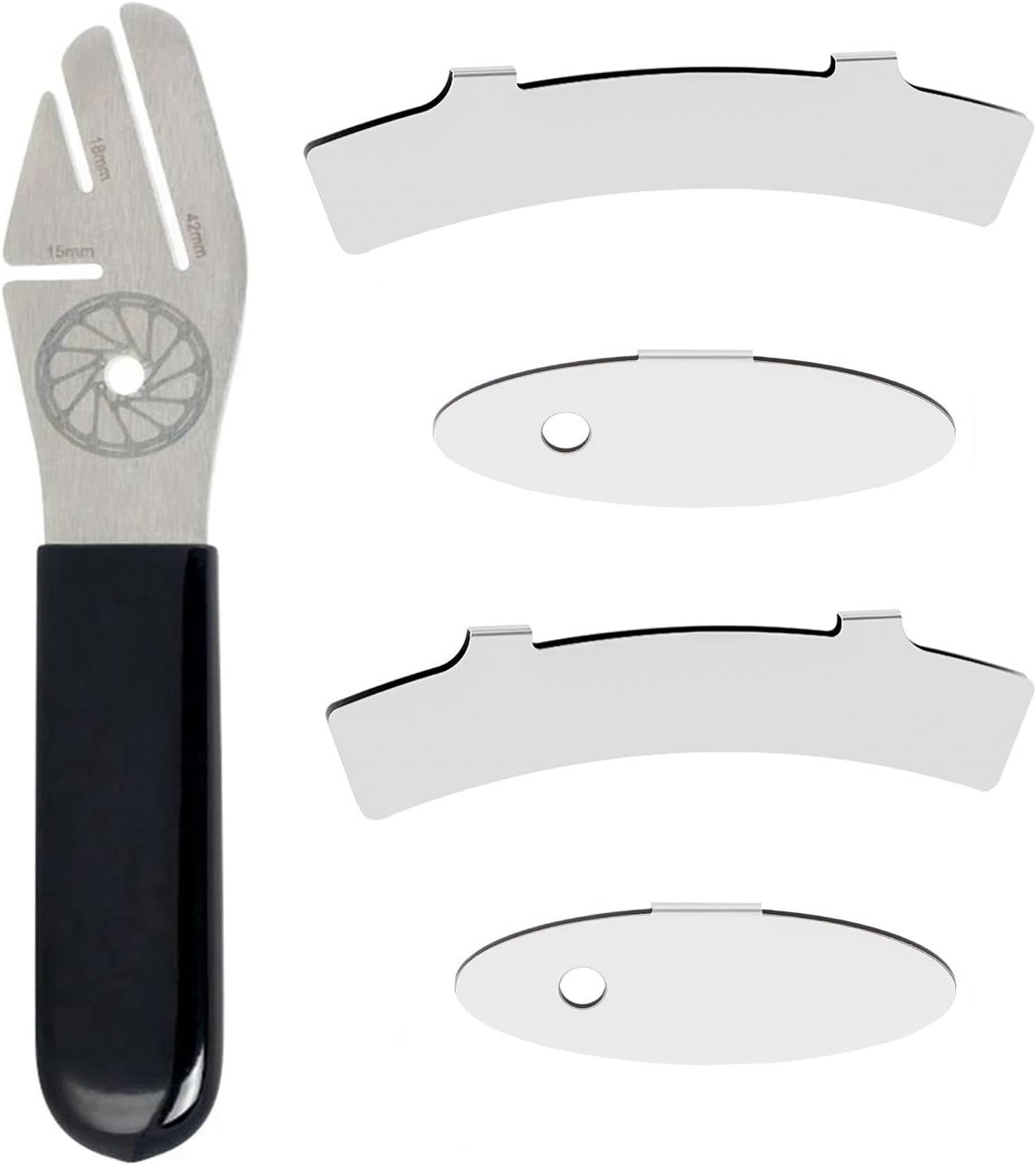 Bike Rotor Truing Fork Wrench Disc Brake Correction Brake Pads Gap ...