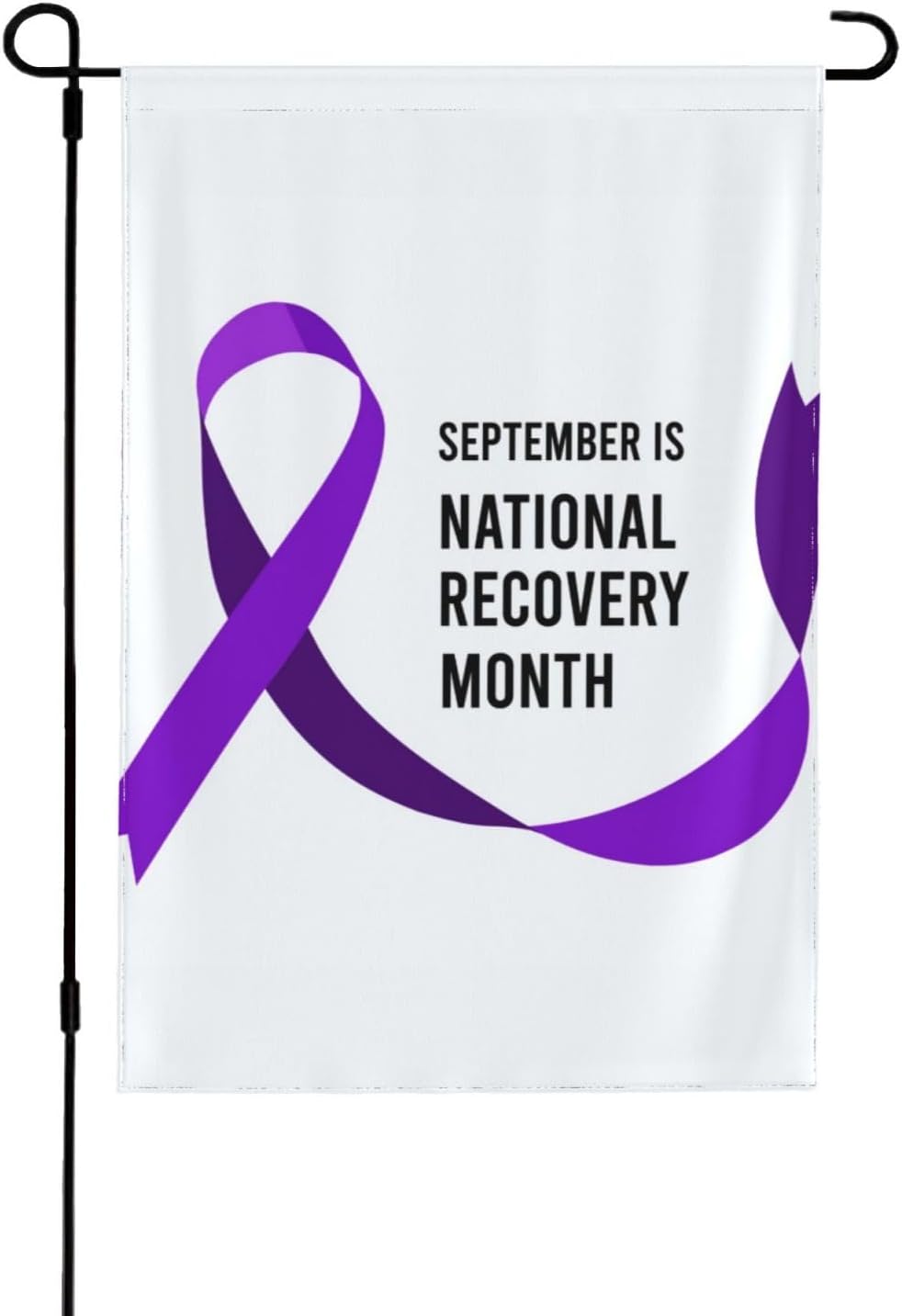 Amazon.com: National Recovery Month Garden Flag Banner 28"X40" Party ...