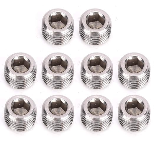 SS304(CF8) ALLEN PLUG BSP(M) (3/4), PACK OF 2 : Amazon.in: Industrial ...