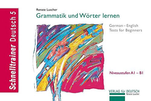 Amazon.com: Schnelltrainer Deutsch: Grammatik Und Worter Lernen (German ...