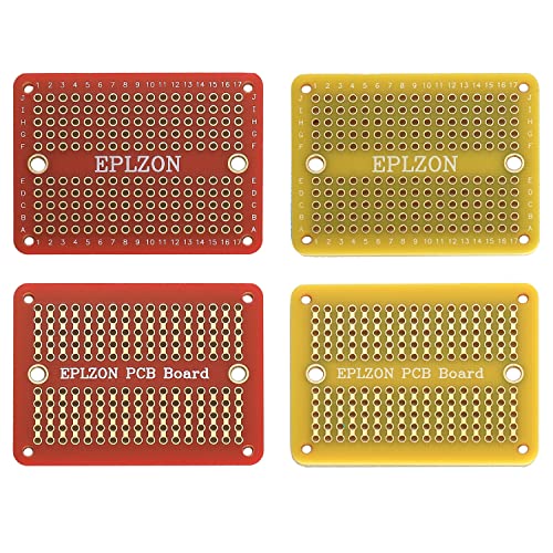 Snapklik.com : EPLZON Solderable Breadboard Mini PCB Board Gold-Plated ...