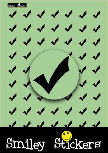 Smiley Stickers Green Ticks 700x Sticker Pack Educational Merit Sticky ...