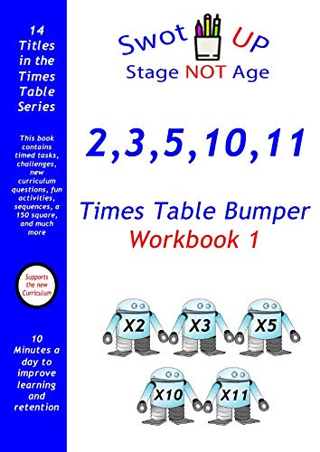Times Table Bumper Book 1: Times Tables 2,3,5,10,11 (Times Table ...