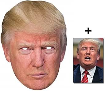 Mask Pack - Donald Trump USA President New 2017 Single 2D Card Party ...