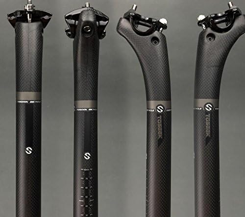 Amazon.com : Flashfox Full Carbon Fiber Bicycle Seatpost with Joint Lay ...