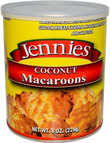 Amazon.com: Jennies Coconut Macaroons - 8 Ounce (Pack of 2) : Grocery ...