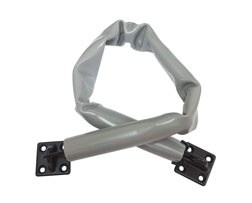 Snapklik.com : QCAA Extra Heavy Storm Door Chain Check, 25-1/2" Length, Zinc Die Cast Bracket ...