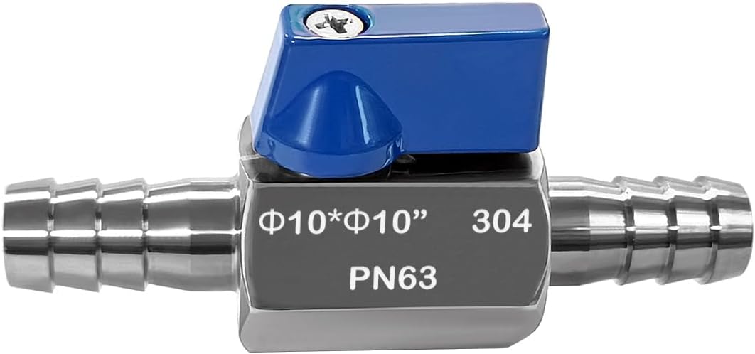 Amazon.com: 3/8" Inline Fuel Valve Fuel Shut Off Valve Motorcycle ...