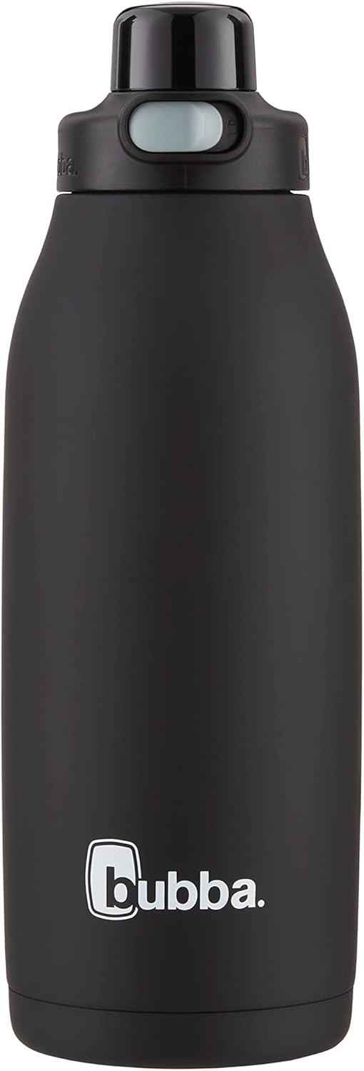 Amazon.com: Bubba Radiant Stainless Steel Water Bottle with Push-Button ...