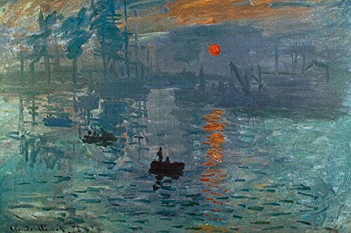 Compra tu lienzo de "Impresión, sol naciente" de Claude Monet
