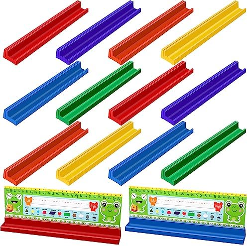 Amazon.com: Lincia 12 Pcs Name Plate Holder for Desk Self Adhesive and ...