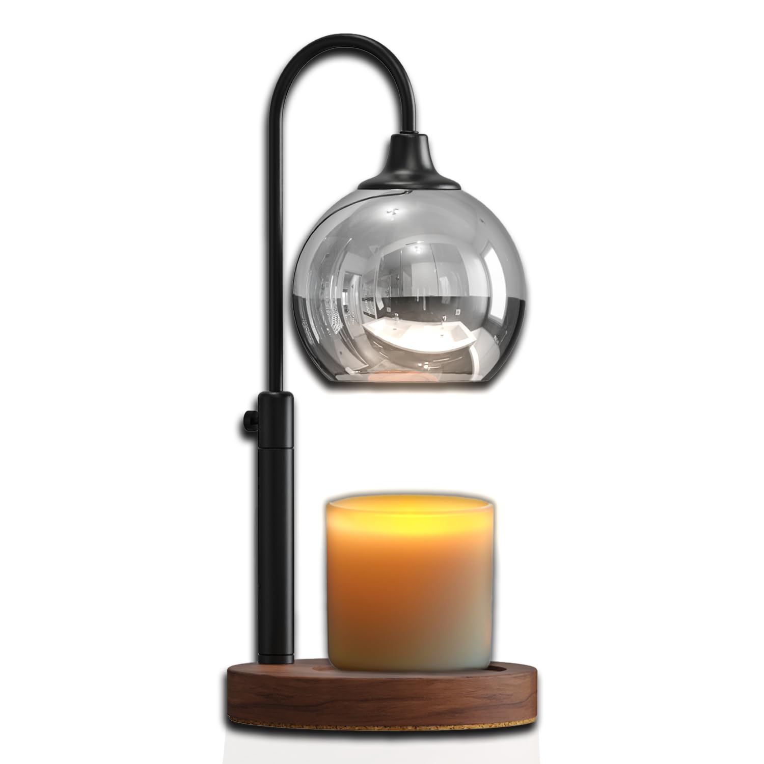 Amazon.com: El Moonlight Candle Warmer Lamp with Timer- Electric Wax ...