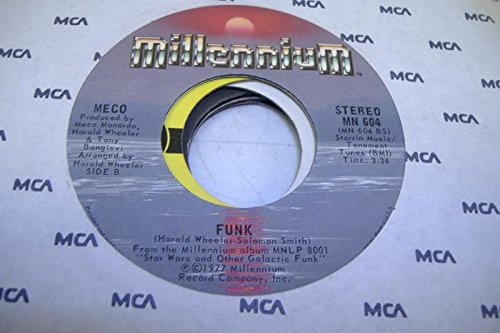 MECO 45 RPM Funk / Star Wars Theme / Cantina Band - Amazon.com Music