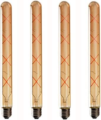 T300 Vintage LED Filament Bulb 8W Edison Light Bulb Long Tubular LED ...