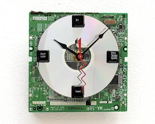 Amazon.com: Computer circuitboard Clock, PC, circuitboard, clock, gift ...