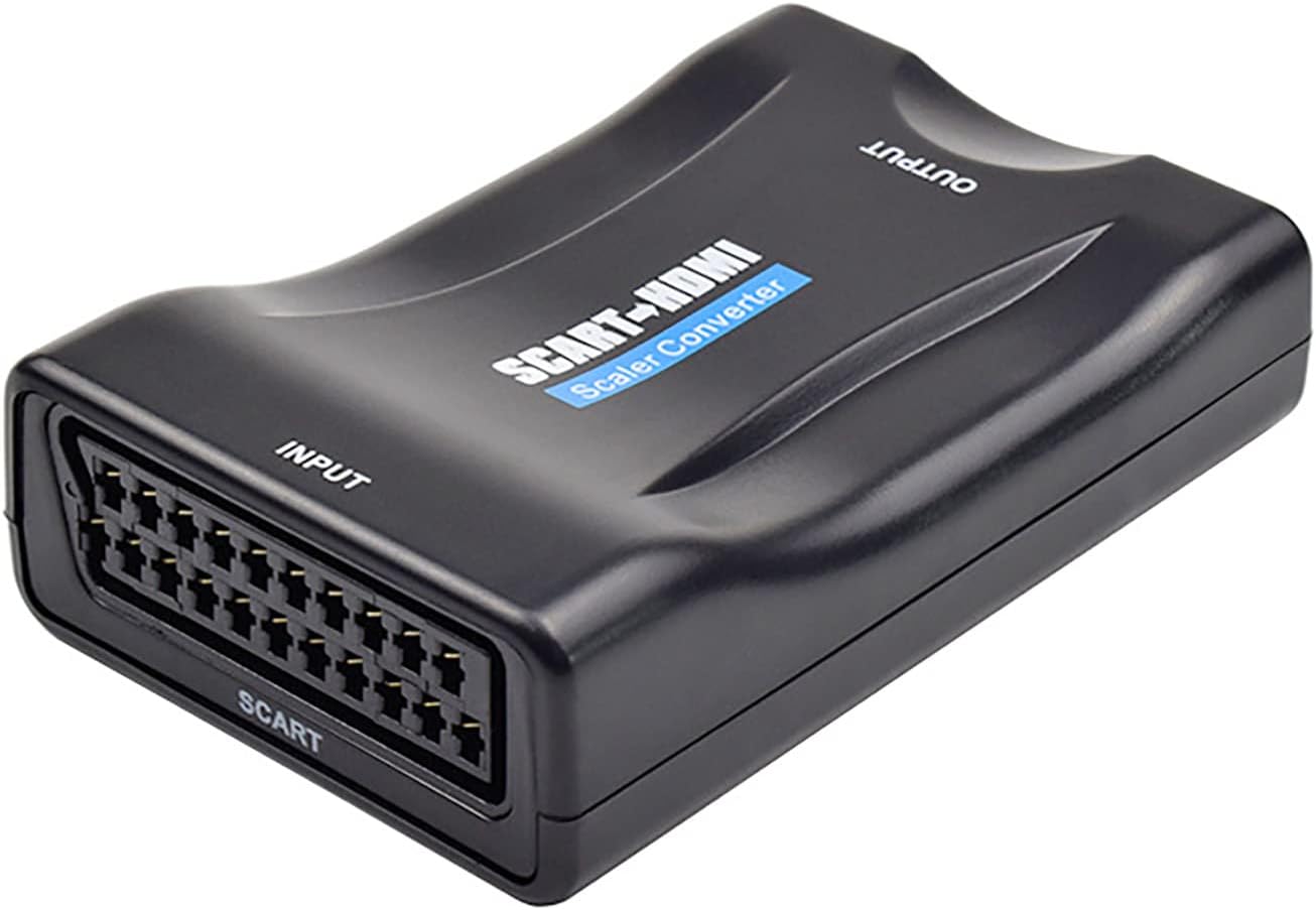 Adaptateur convertisseur péritel vers HDMI + câble d'alimentation USB ...