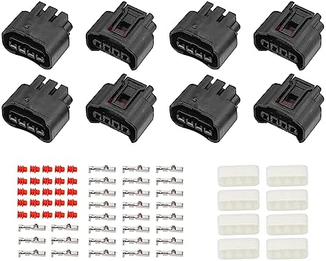 Amazon.com: X AUTOHAUX 8 Set 4 Pin No.9098011885 Ignition Coil ...
