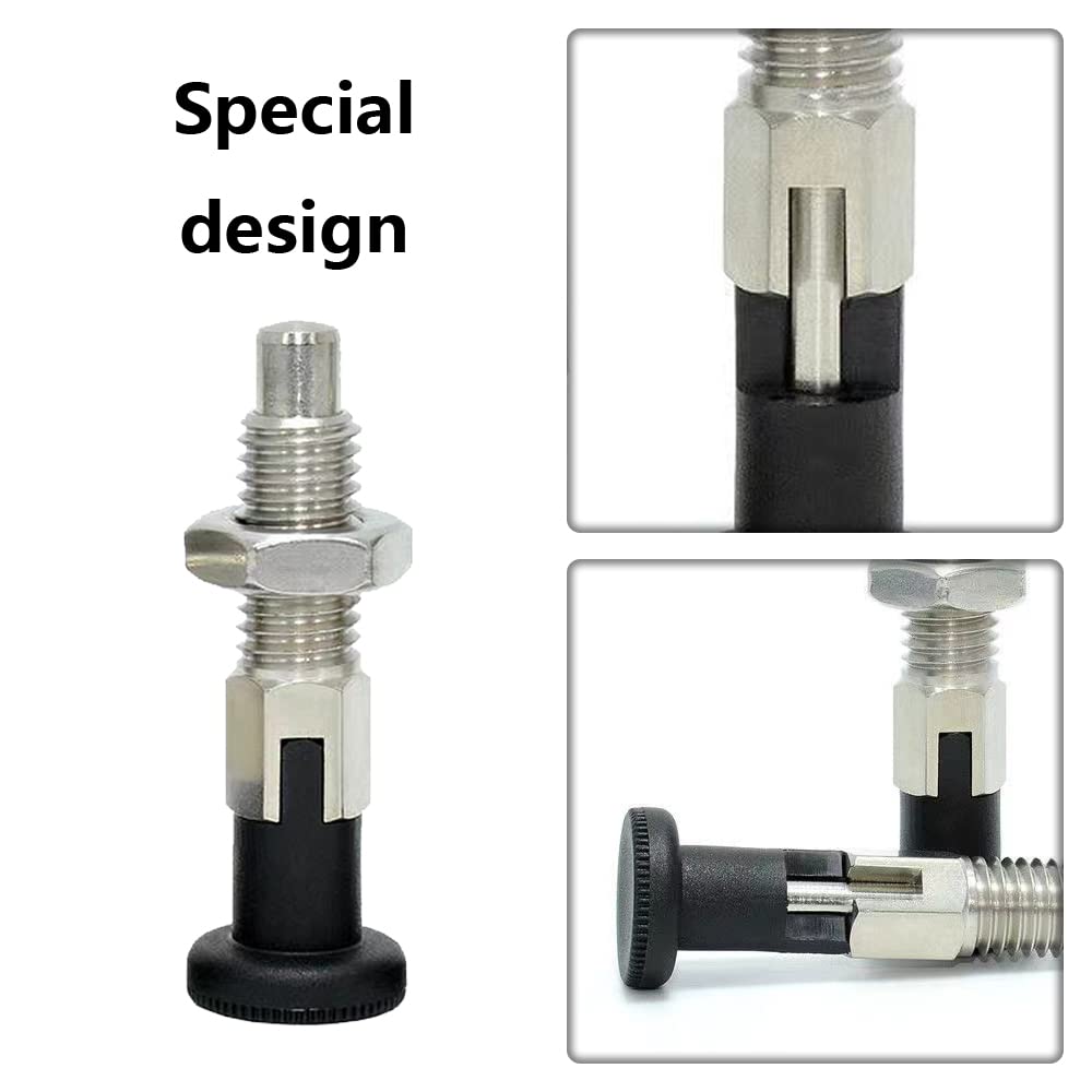 Stainless Steel Spring Plunger MerciL 2pcs Stainless Steel Plunger Pin ...