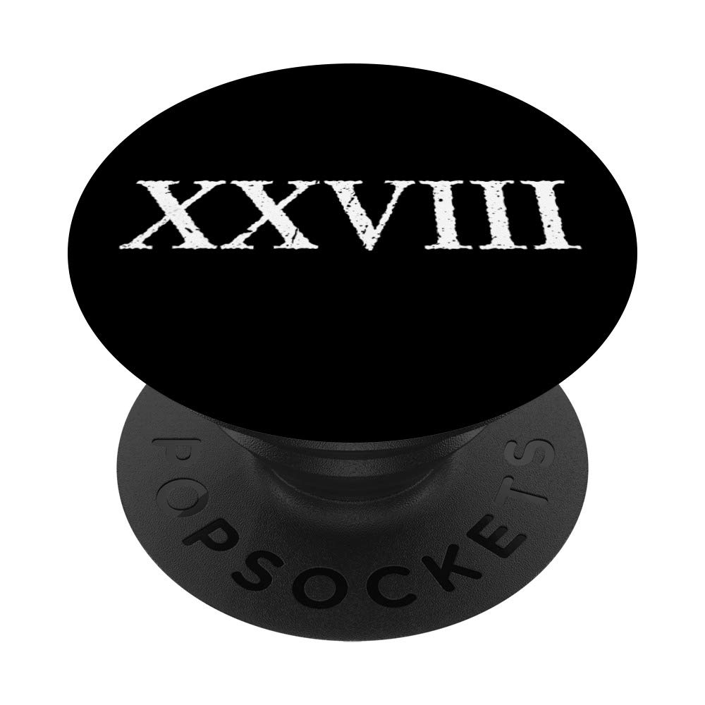 Xxviii Roman Numeral